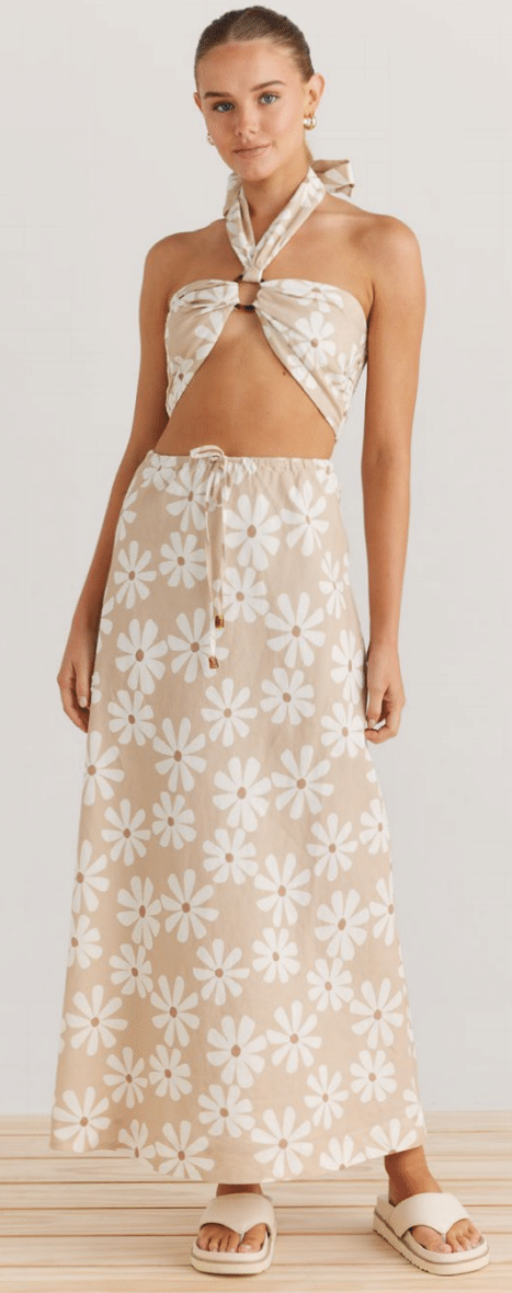 Daisy Says The Label | Hailey Skirt | Scandi Floral